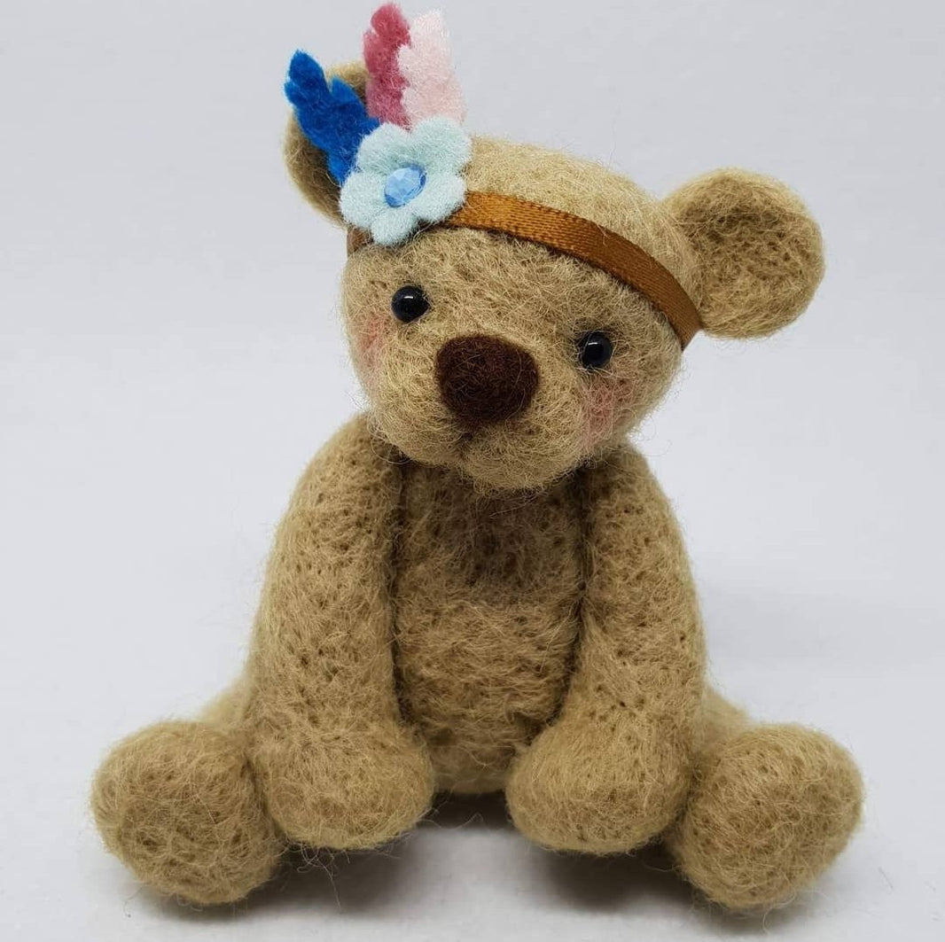 How She Felt - Needlefelt Artist - Handfulls of Happiness